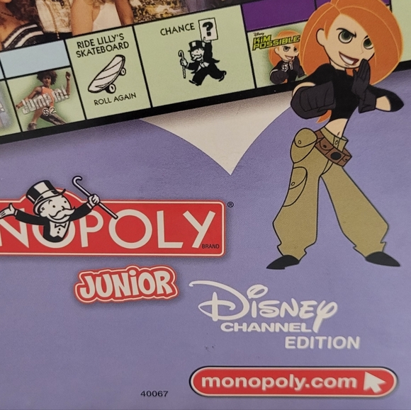 Disney | Games | Monopoly Junior Disney Channel Edition Play Set Game ...